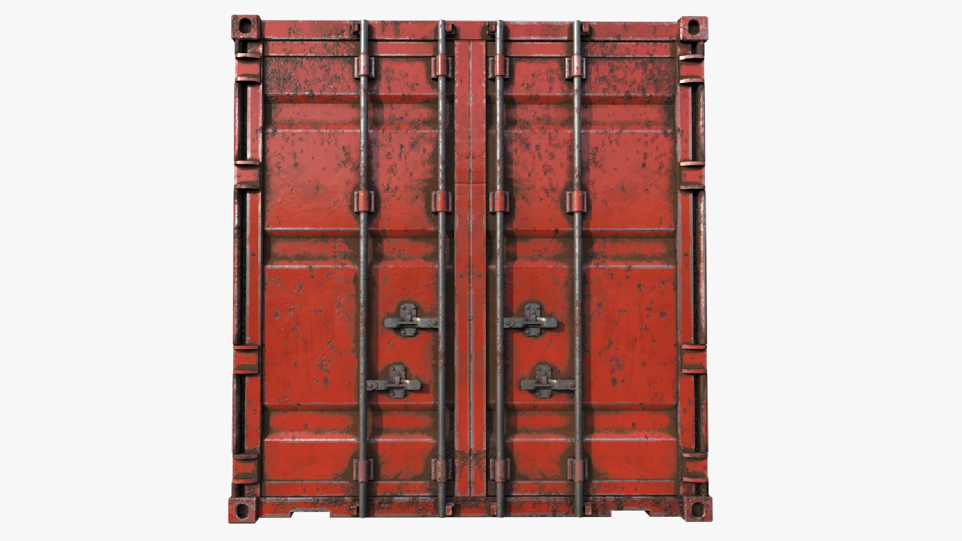 3D Shipping Container 40 Foot Model - TurboSquid 2254832
