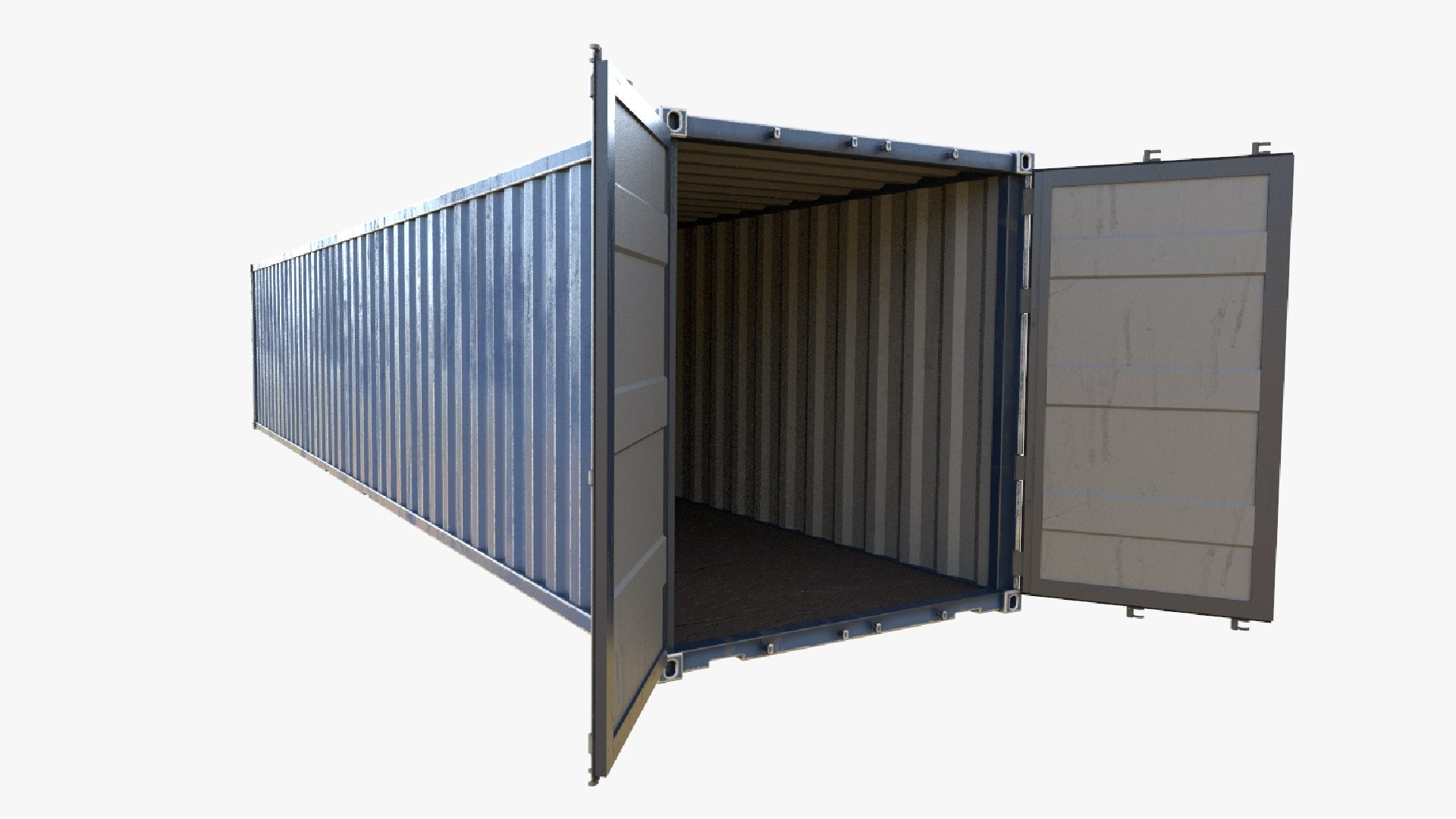 3D Shipping Container 40 Foot Model - TurboSquid 2254832