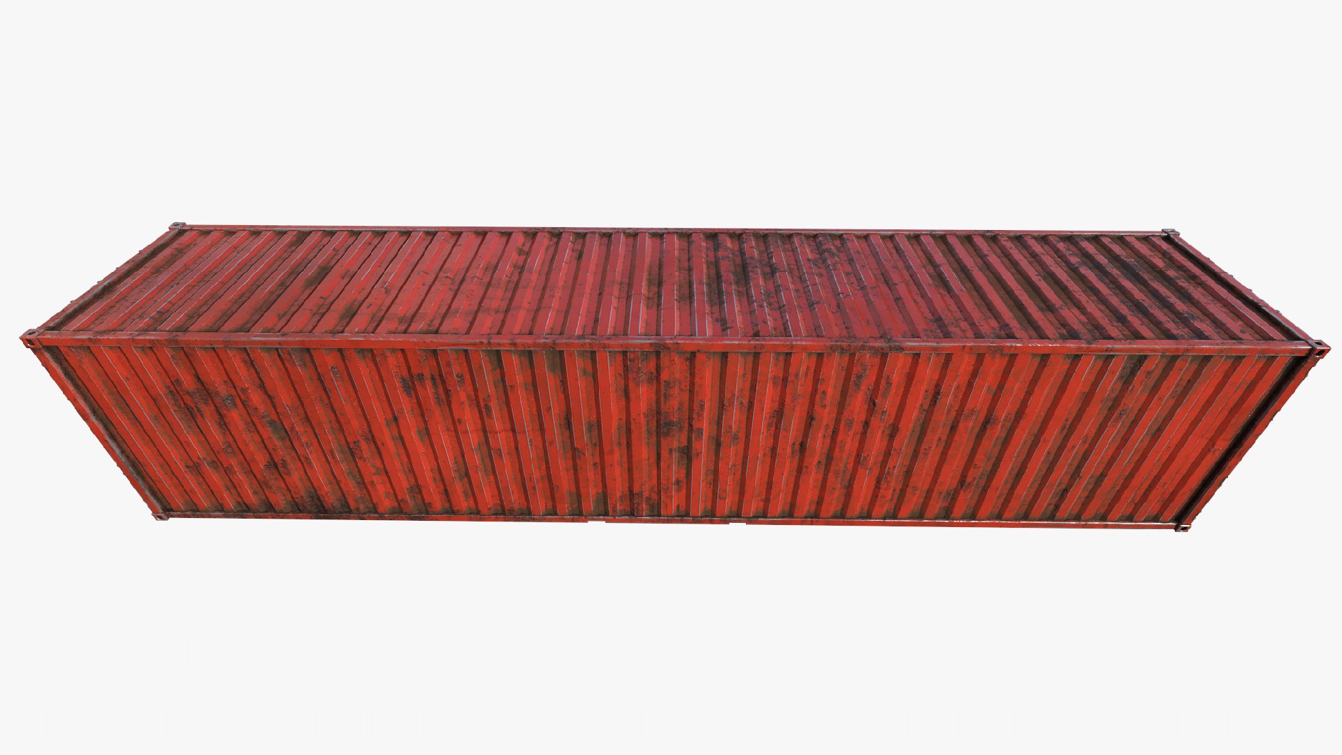 3D Shipping Container 40 Foot Model - TurboSquid 2254832