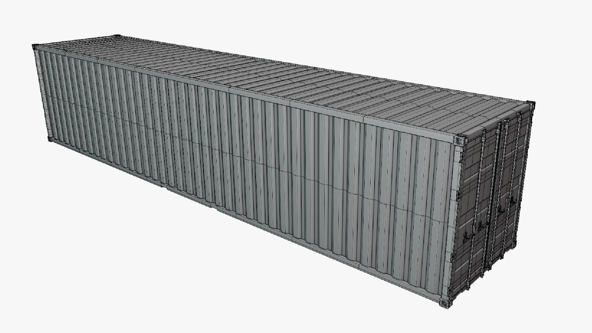3D Shipping Container 40 Foot Model - TurboSquid 2254832