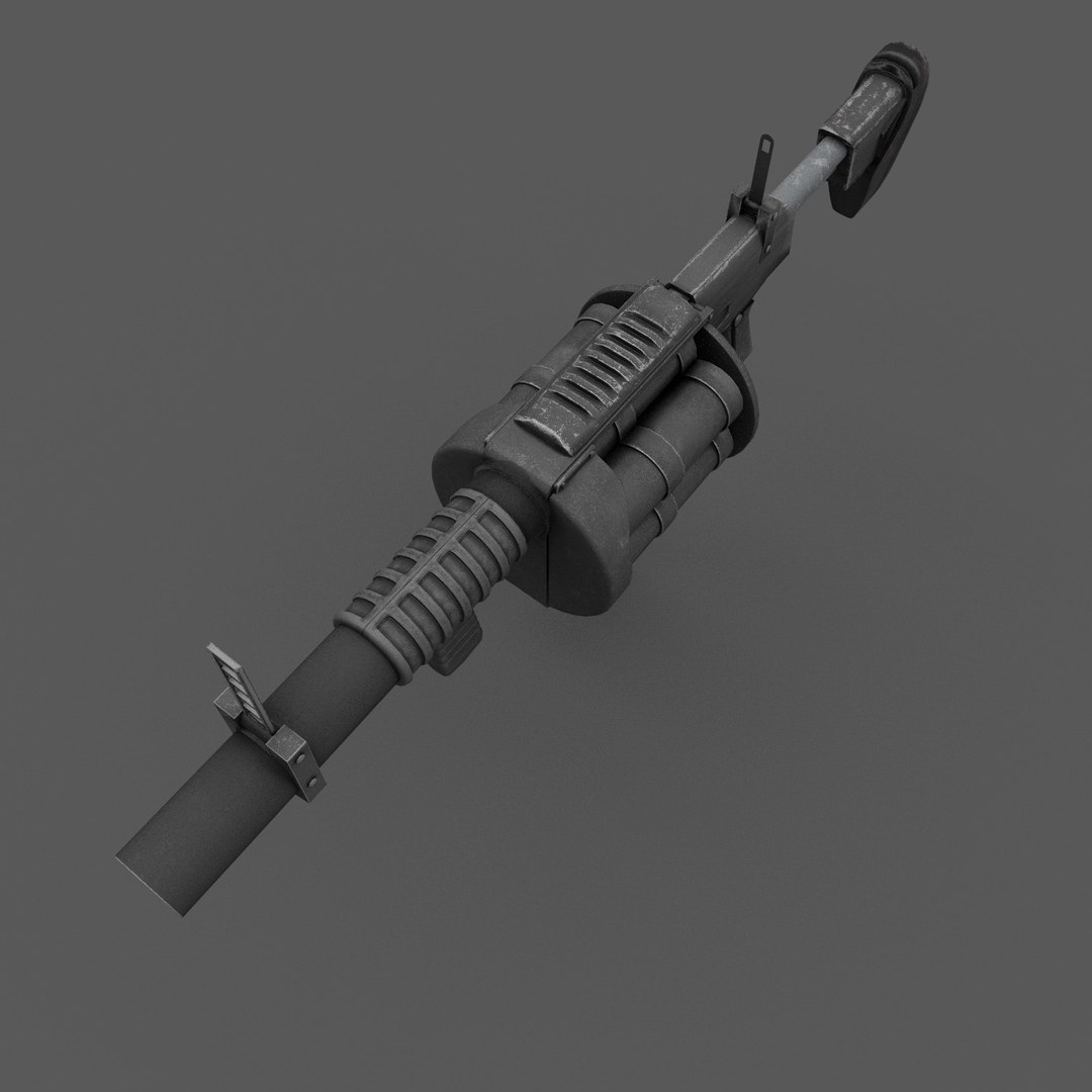 3D Model Grenade Launcher - TurboSquid 1235242