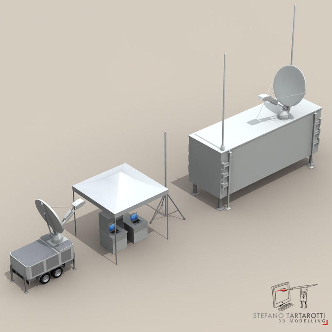 3d Model Uav Ground Control