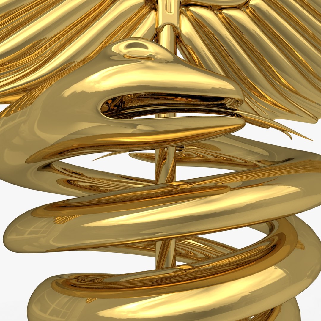 Realistic Caduceus 3d Max
