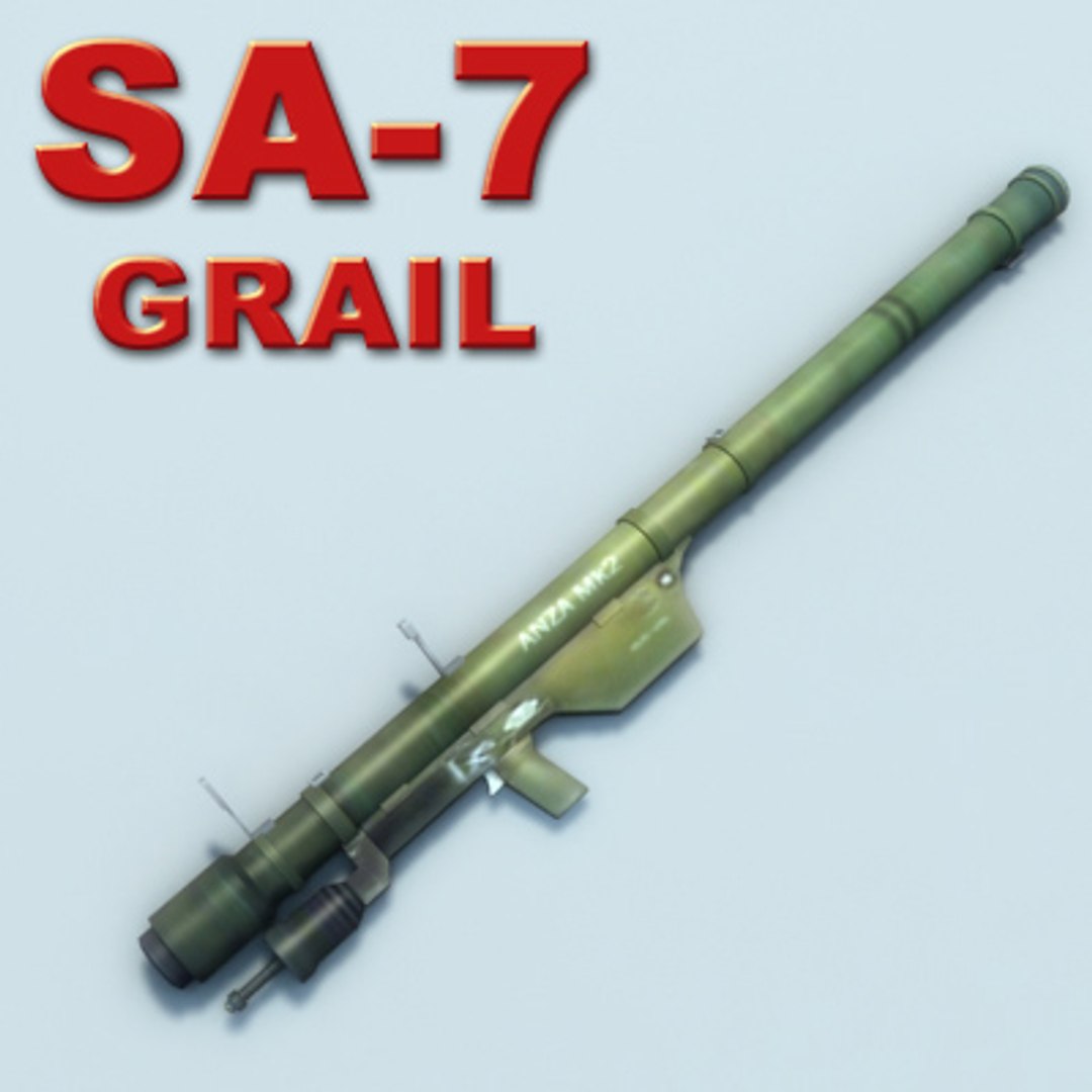 Rigged Fbik Sa-7 3d Model