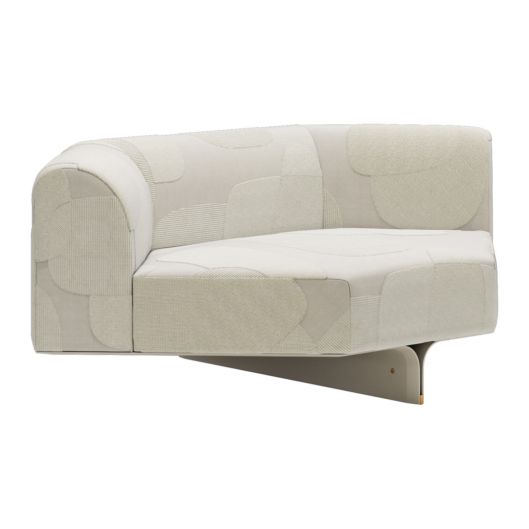 3D Gallotti And Radice Stami Sofa Plus Composition 2 - TurboSquid 2247882