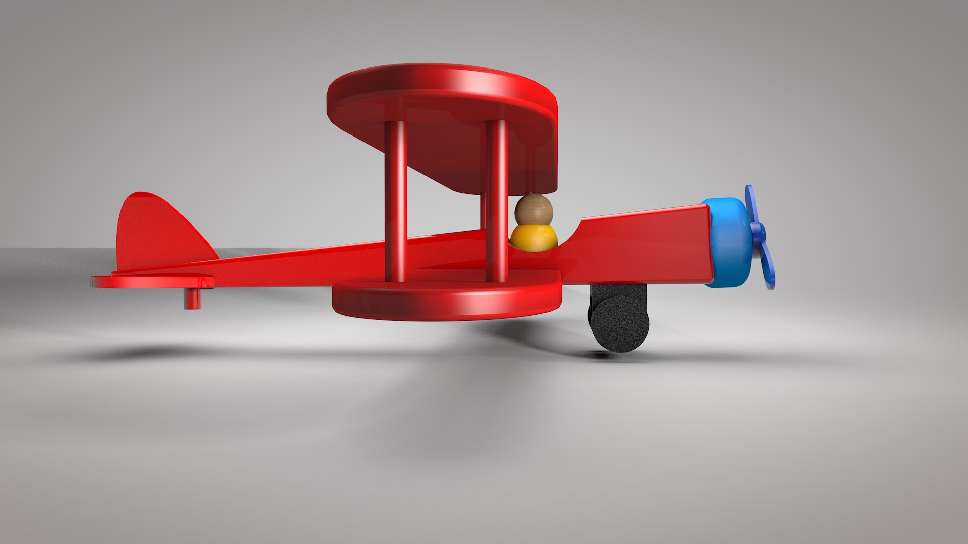 3D Old Jet Toy Model - TurboSquid 1383249
