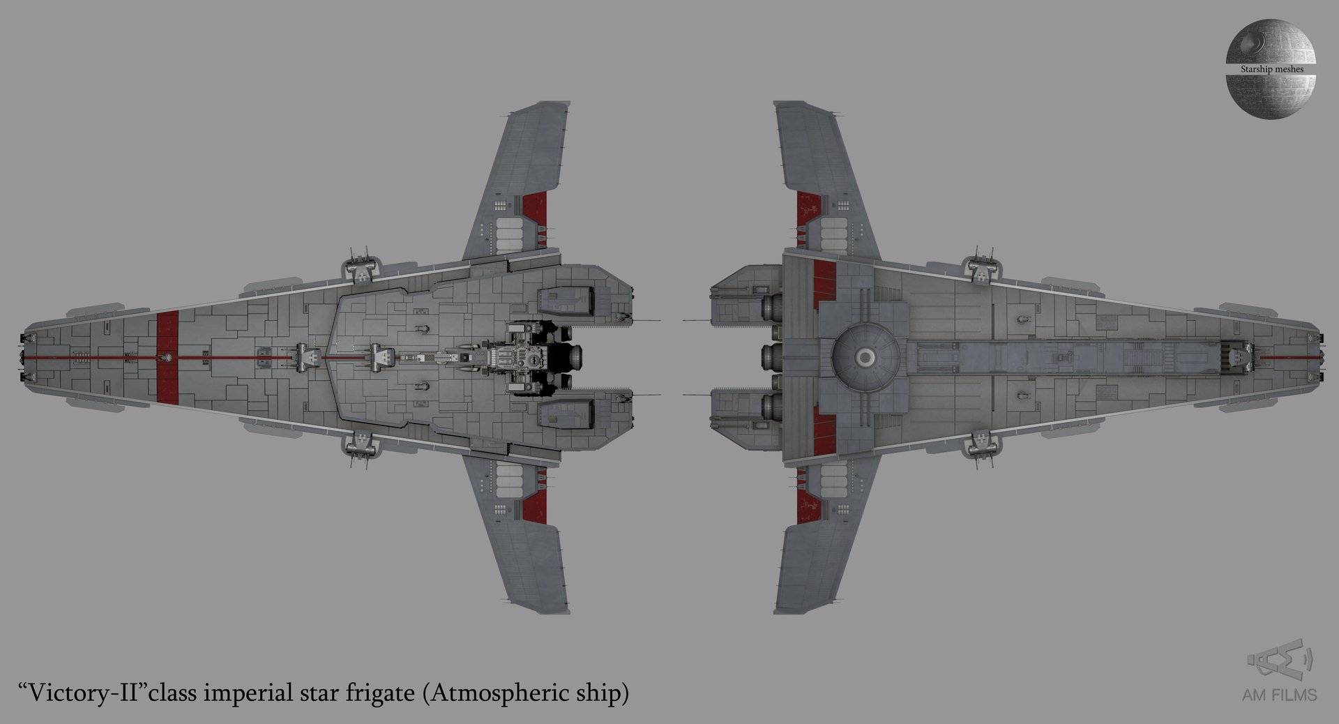 3D Model Victory Imperial Star Frigate - TurboSquid 1200986