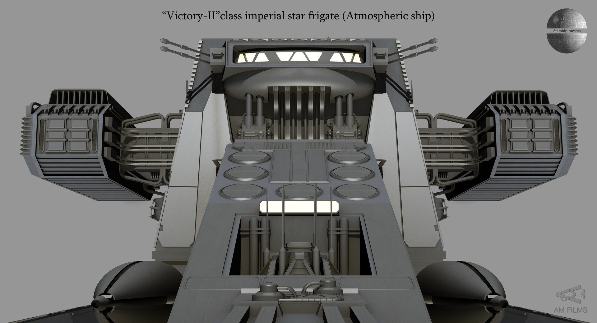 3D Model Victory Imperial Star Frigate - TurboSquid 1200986