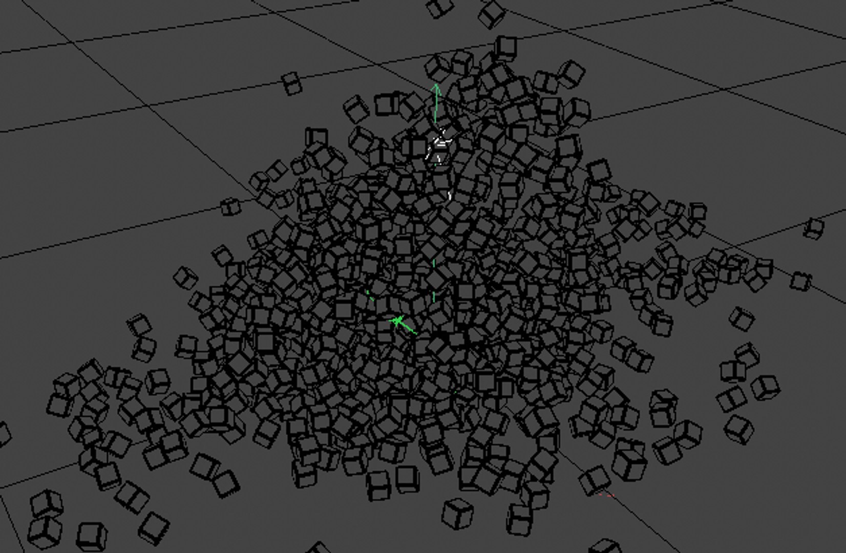 3D cube falling - TurboSquid 1552232