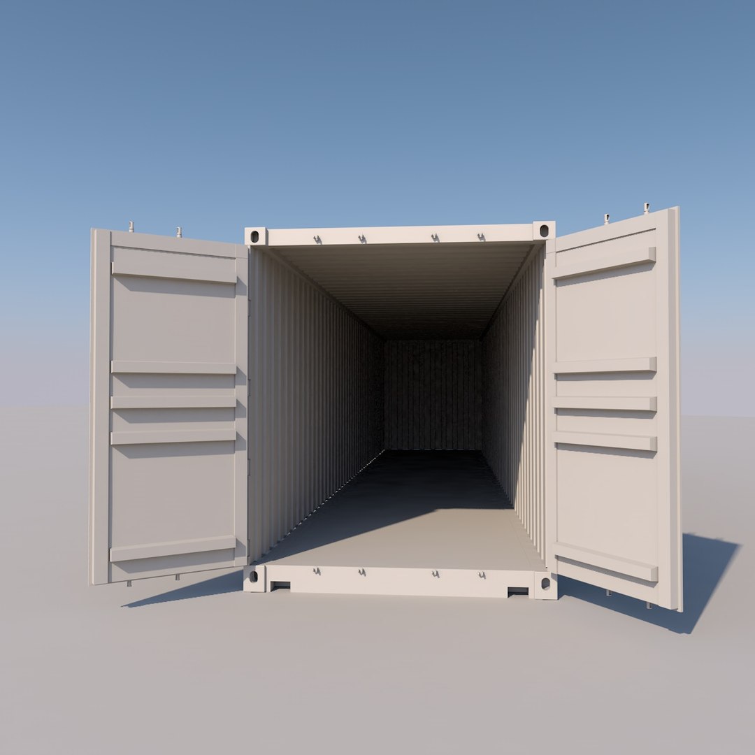 Container 3D model - TurboSquid 1791861