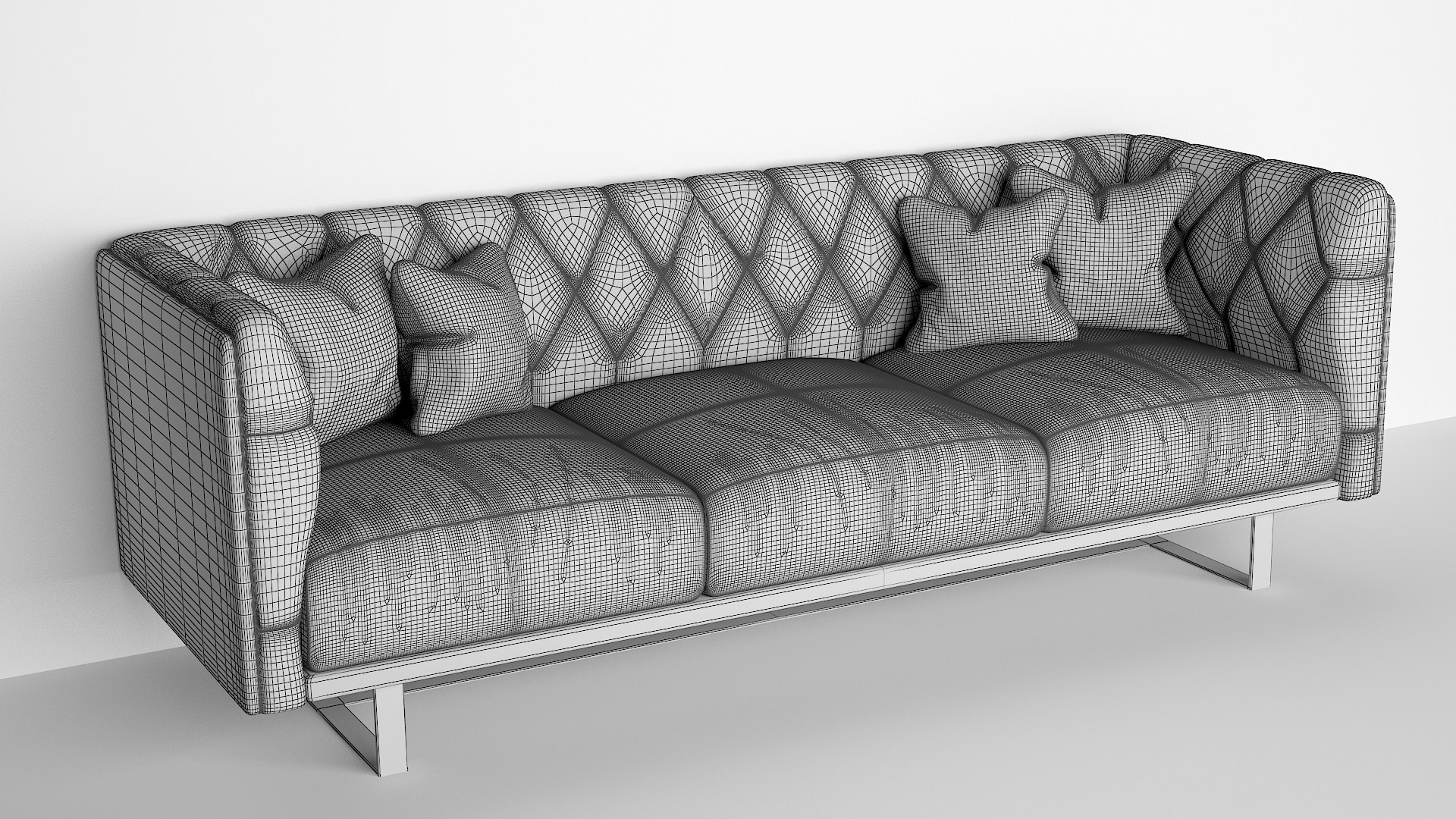 3D Realistic Sofa - TurboSquid 1349657