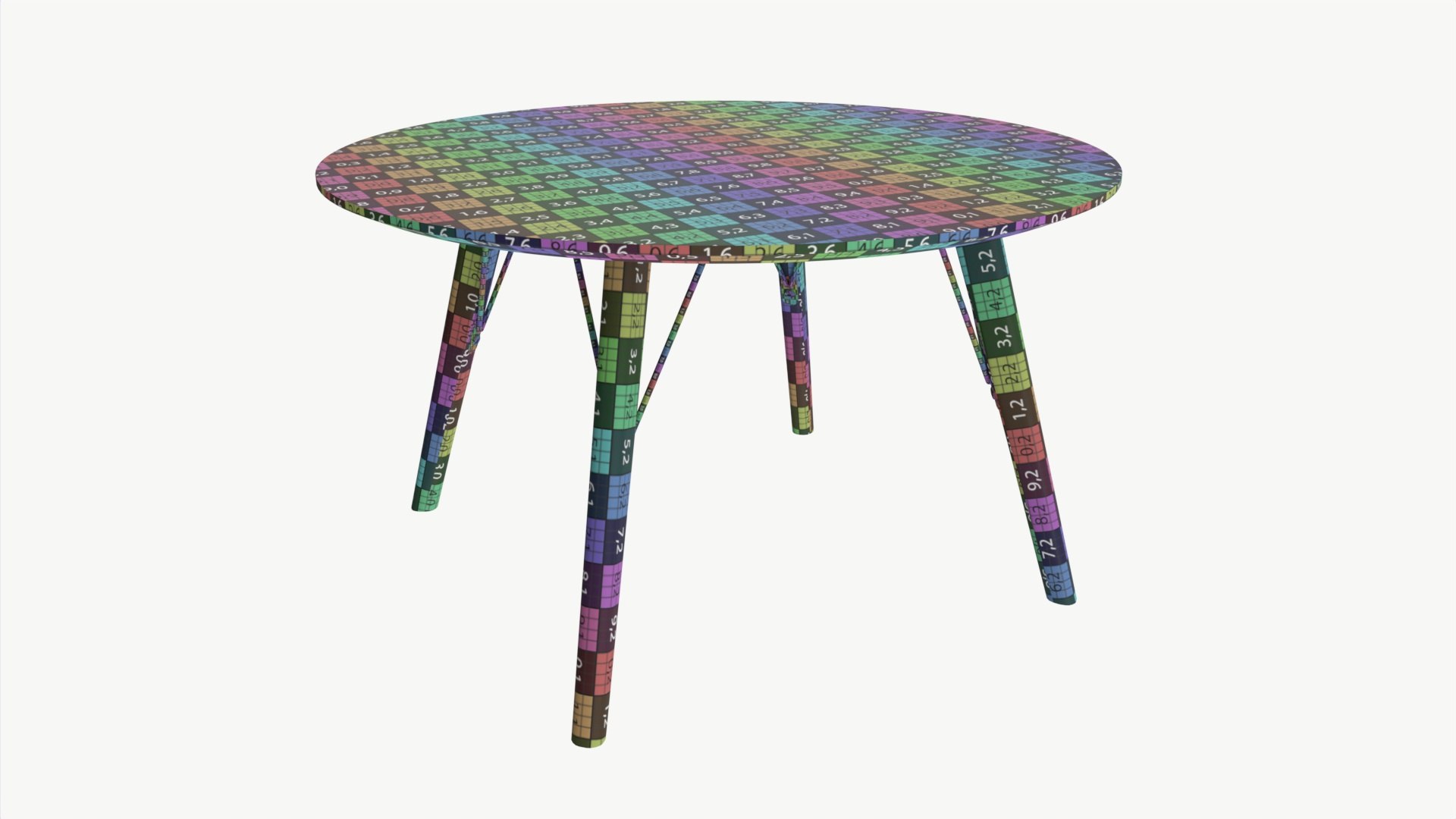 3D Coffee Table Helena Round 01 Model - TurboSquid 1967668