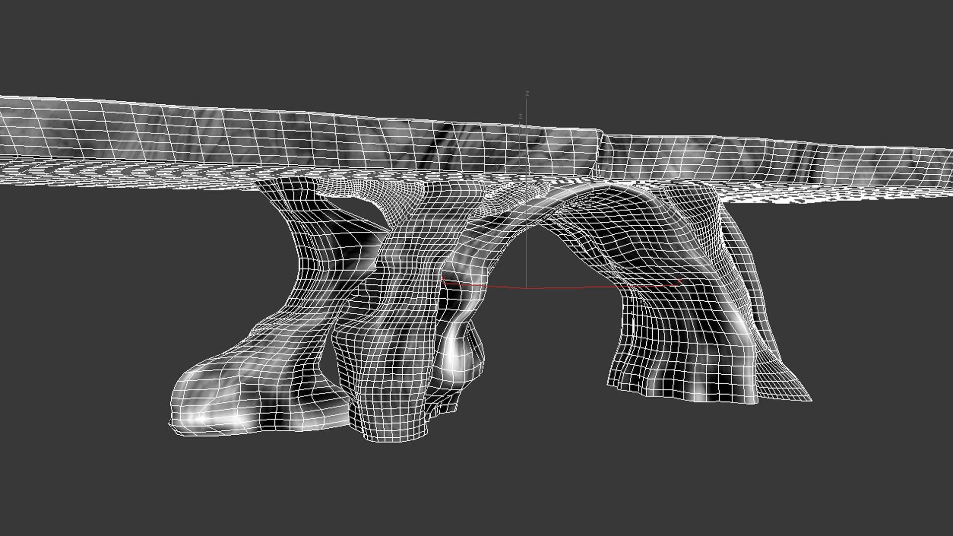 3D Coffee Table Wood Root Model - TurboSquid 2289550
