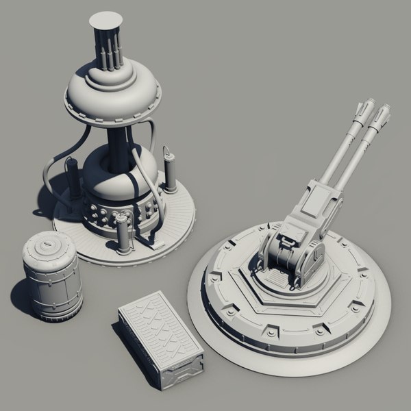 Science Fiction Device 3D Models for Download | TurboSquid