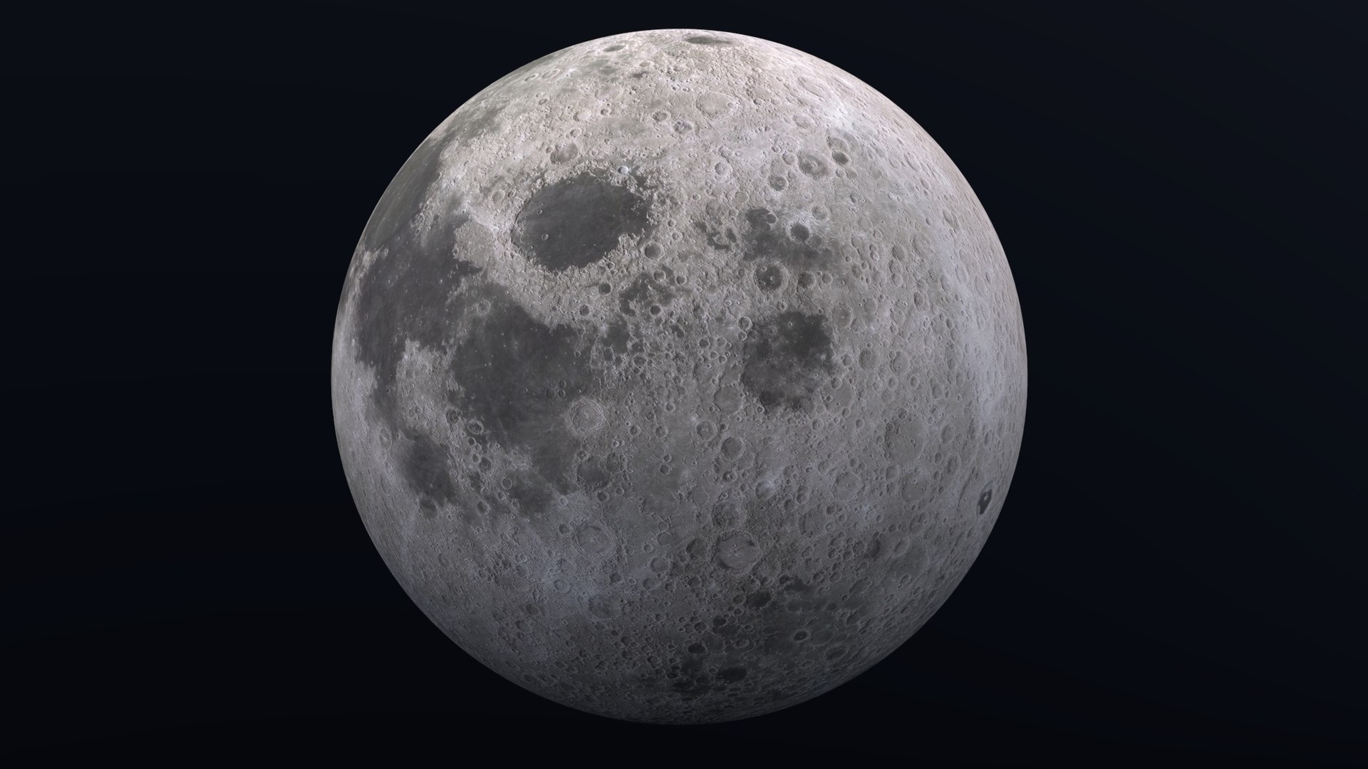 Moon 8K 3D Model - TurboSquid 2124659