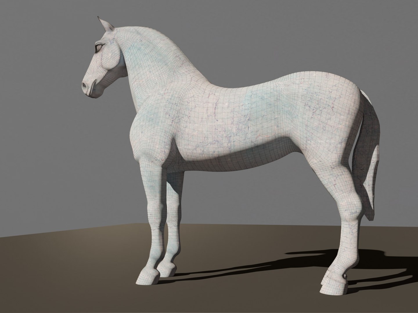 Simple Horse 3D Model - TurboSquid 1572857
