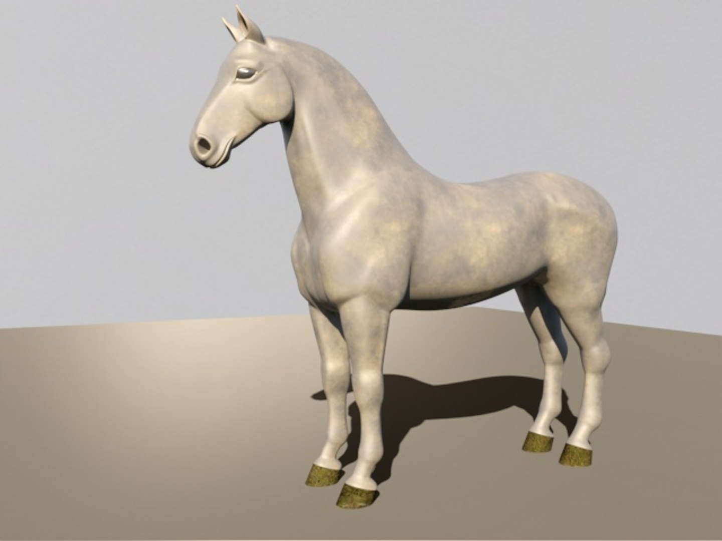 Simple Horse 3D Model - TurboSquid 1572857