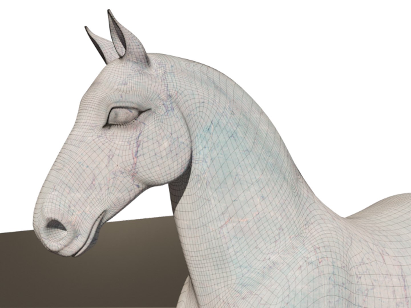 Simple Horse 3D Model - TurboSquid 1572857