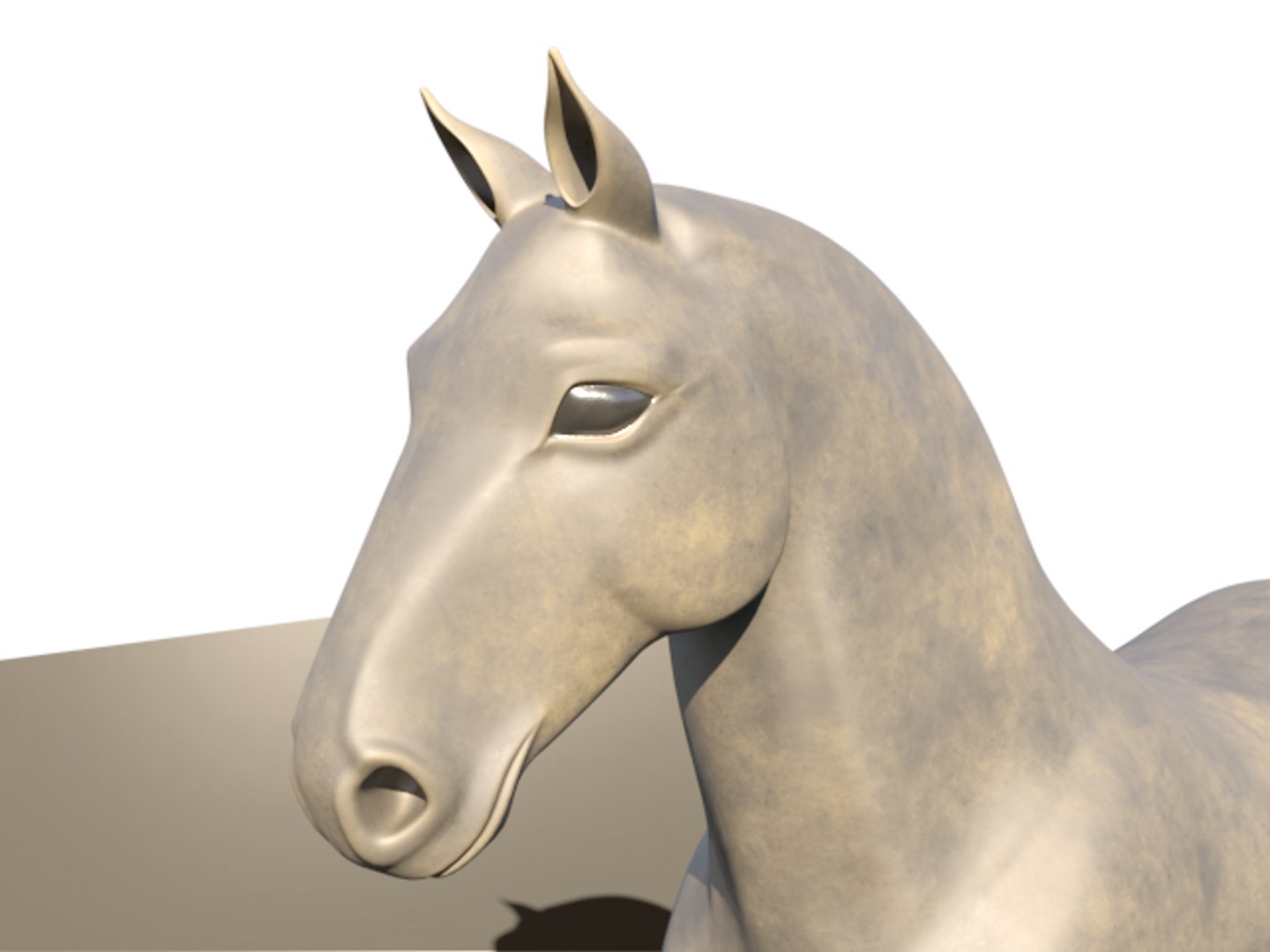 Simple Horse 3D Model - TurboSquid 1572857