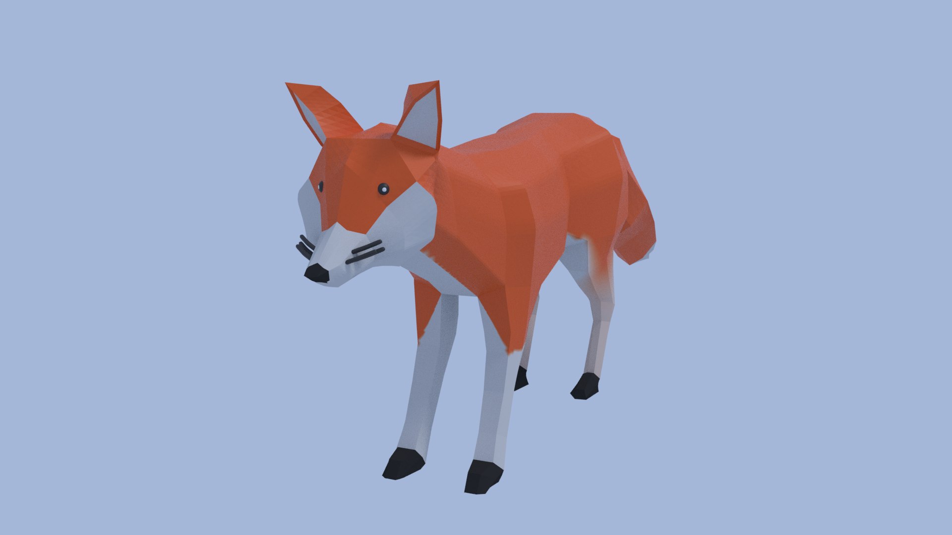 Fox Model - TurboSquid 2220483