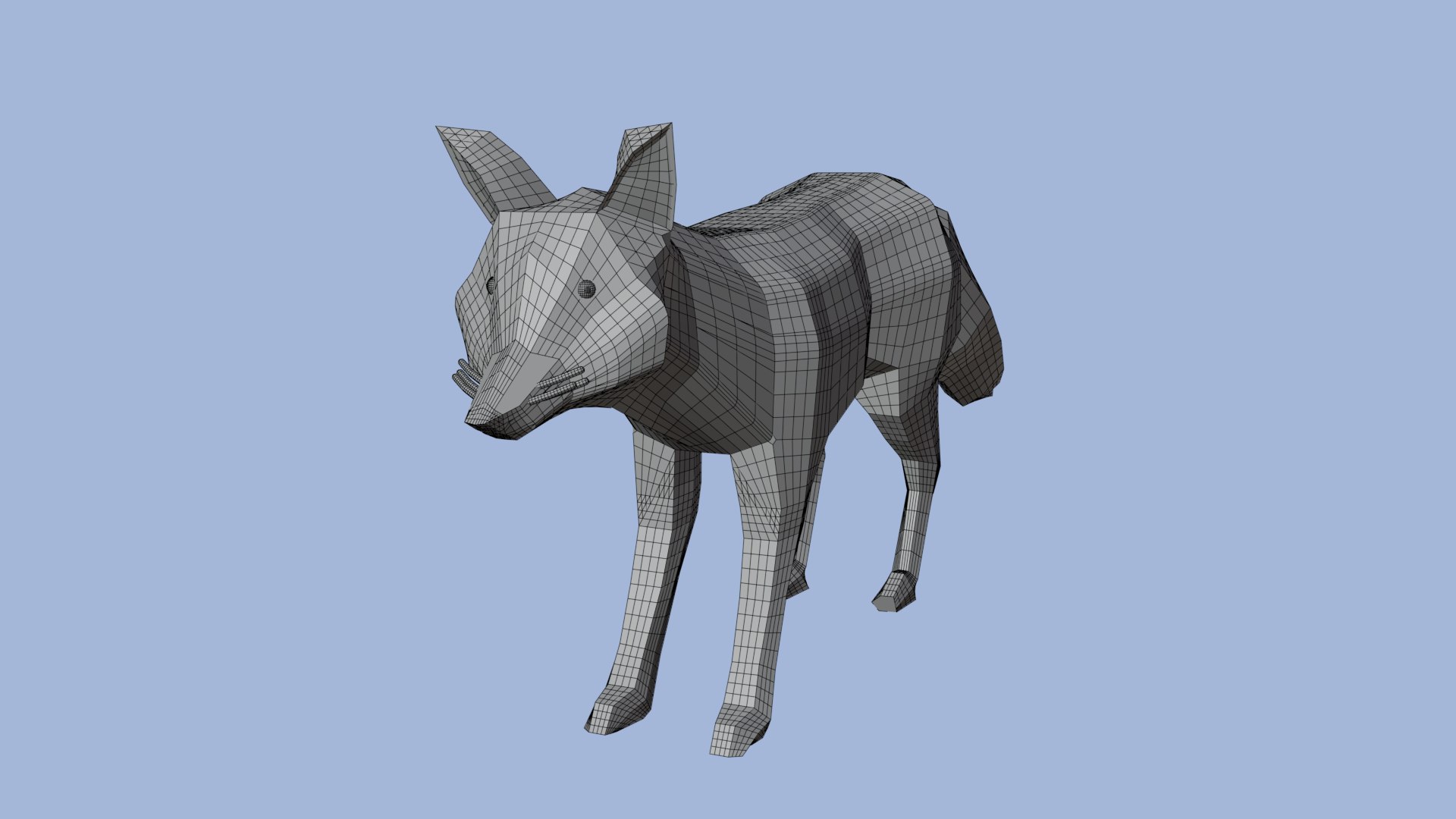 Fox Model - TurboSquid 2220483