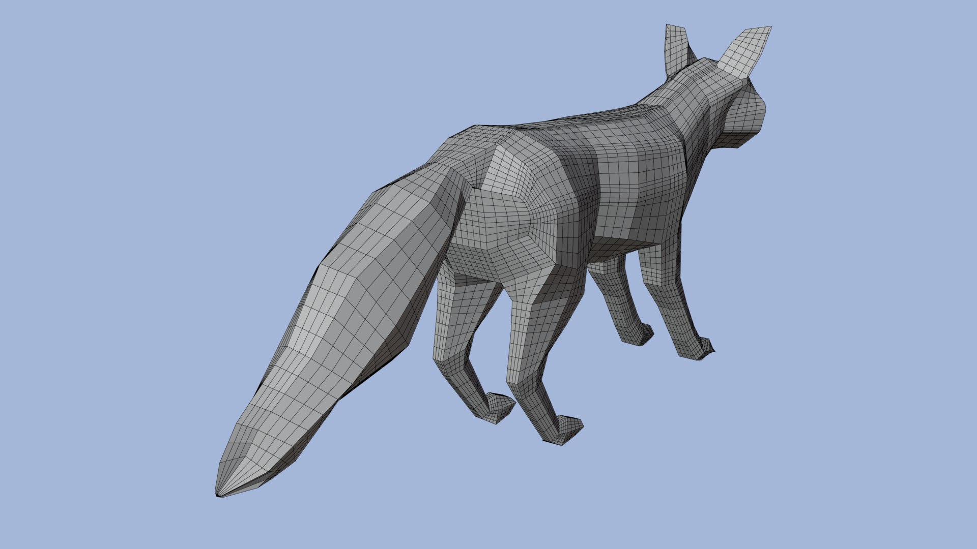 Fox Model - TurboSquid 2220483