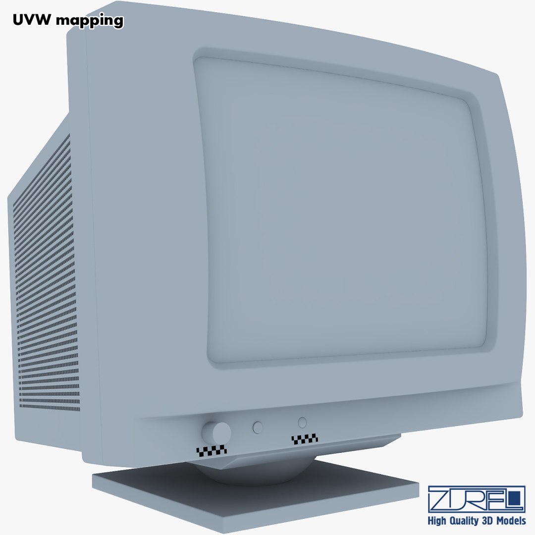 Monitor v 1 3D model - TurboSquid 1211044