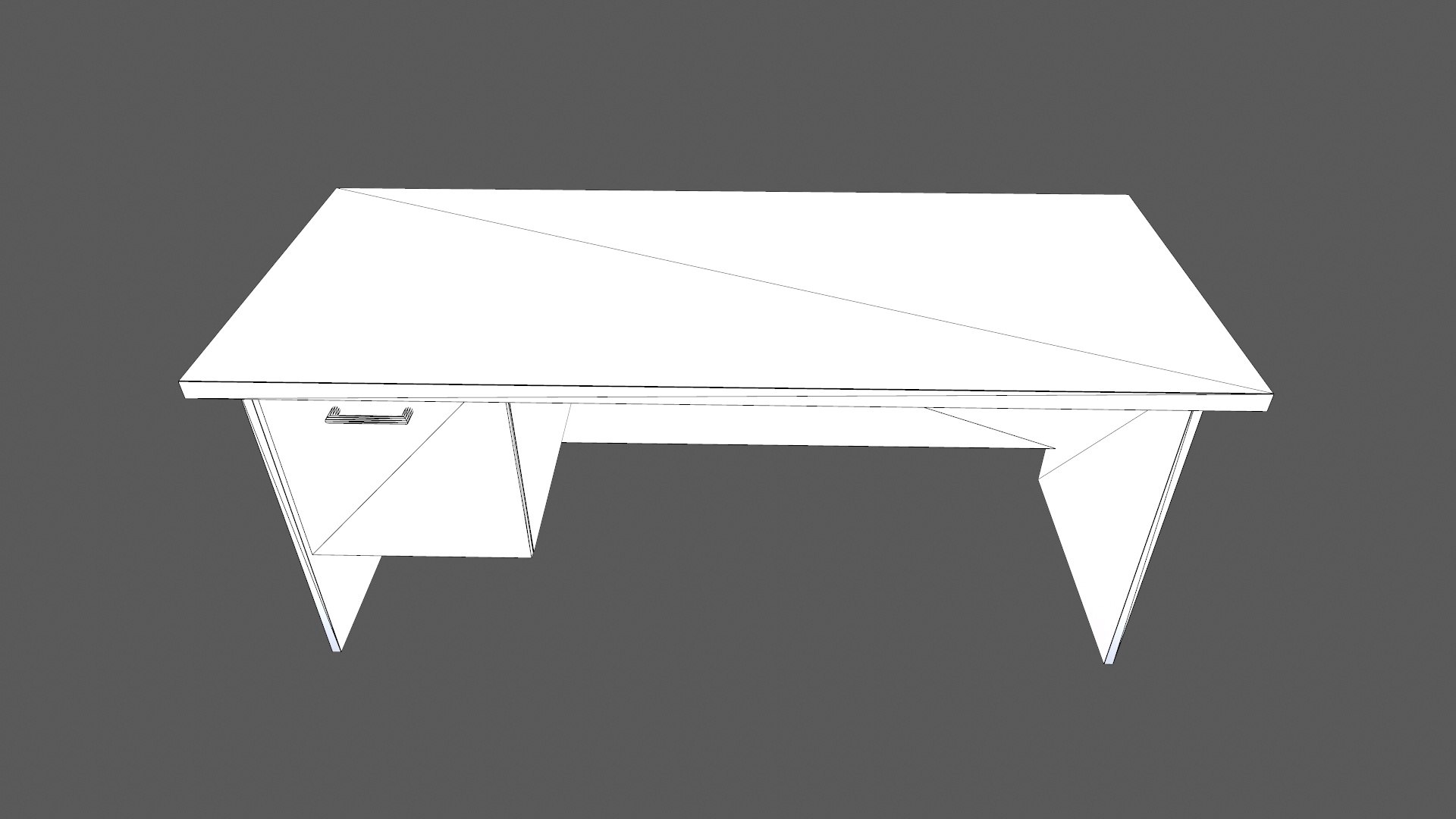 3D Model Office Table - TurboSquid 2331203