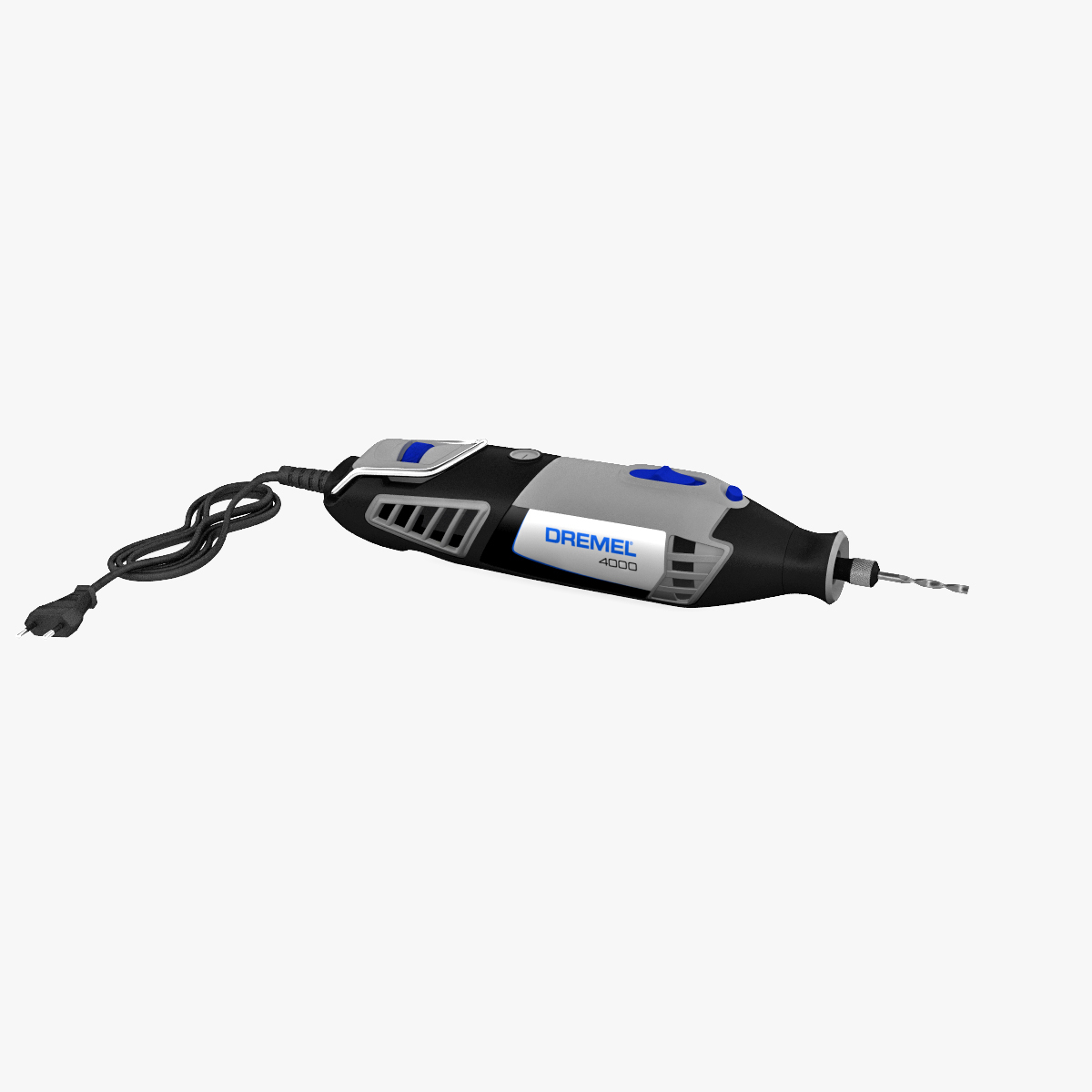 dremel 4000 rotary tool 3d model