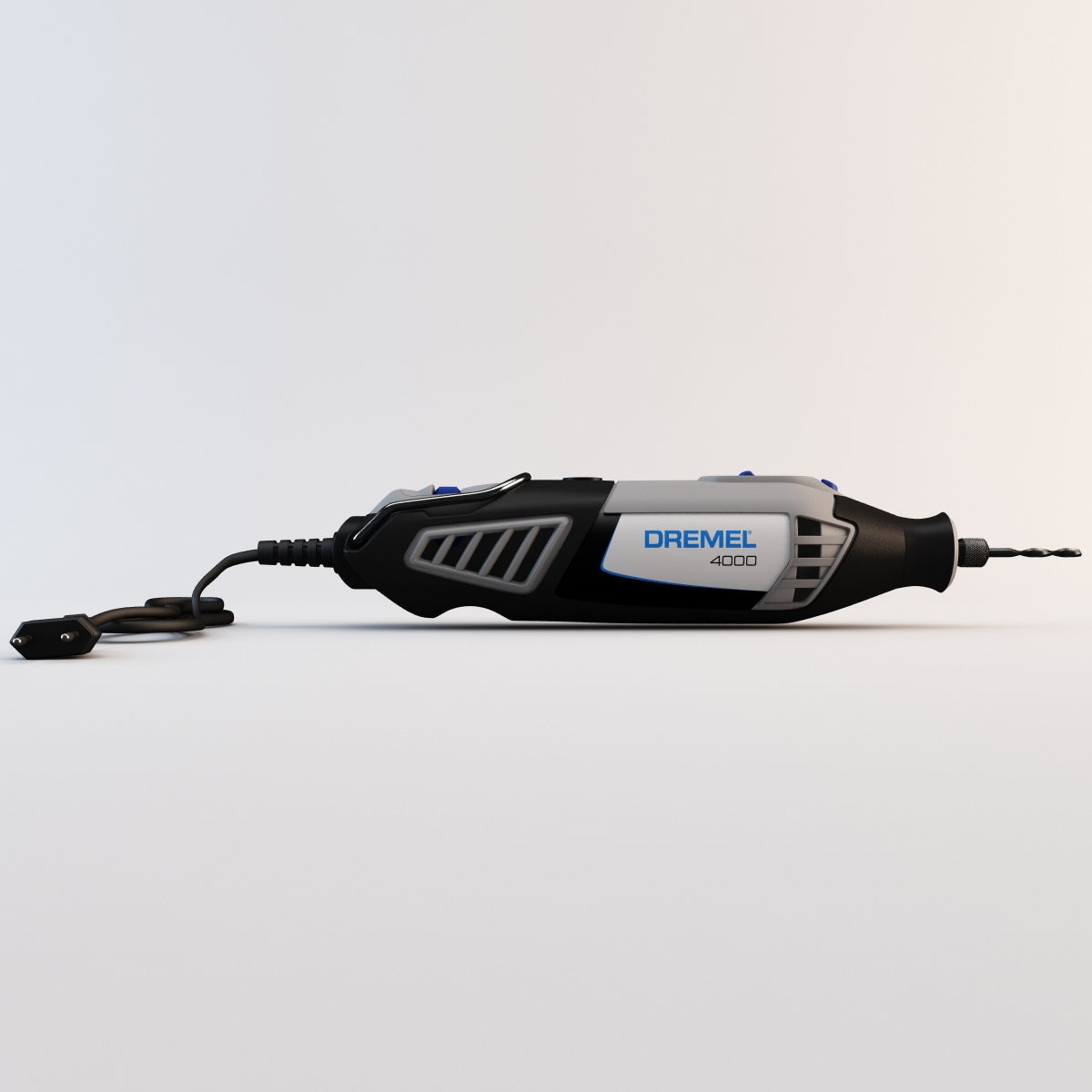 dremel 4000 rotary tool 3d model