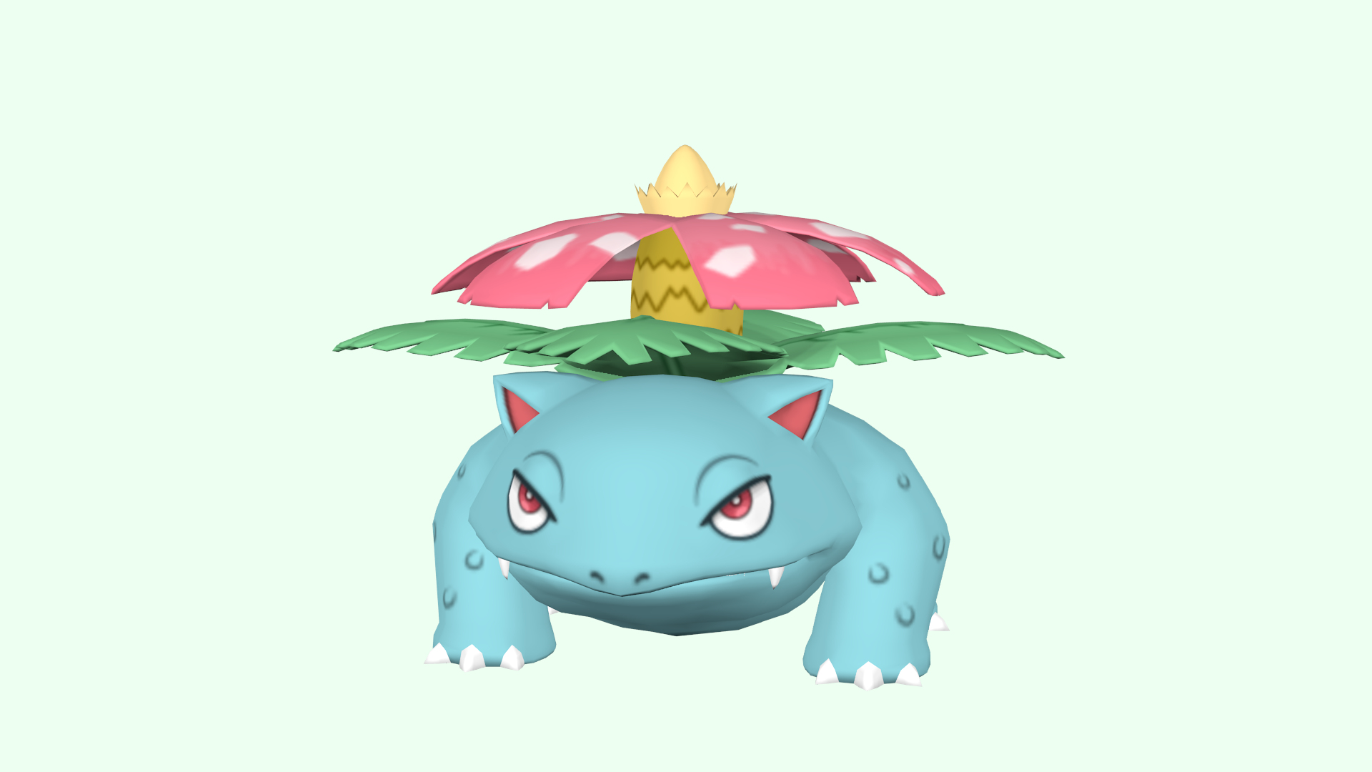 POKEMON VENUSAUR Rigged And Animated Model Game Already With 14 Great ...