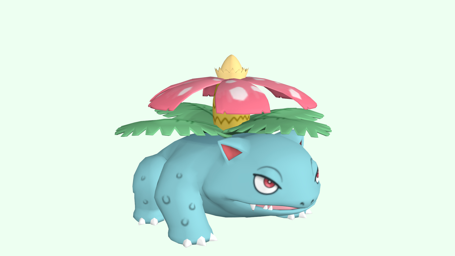 POKEMON VENUSAUR Rigged And Animated Model Game Already With 14 Great ...