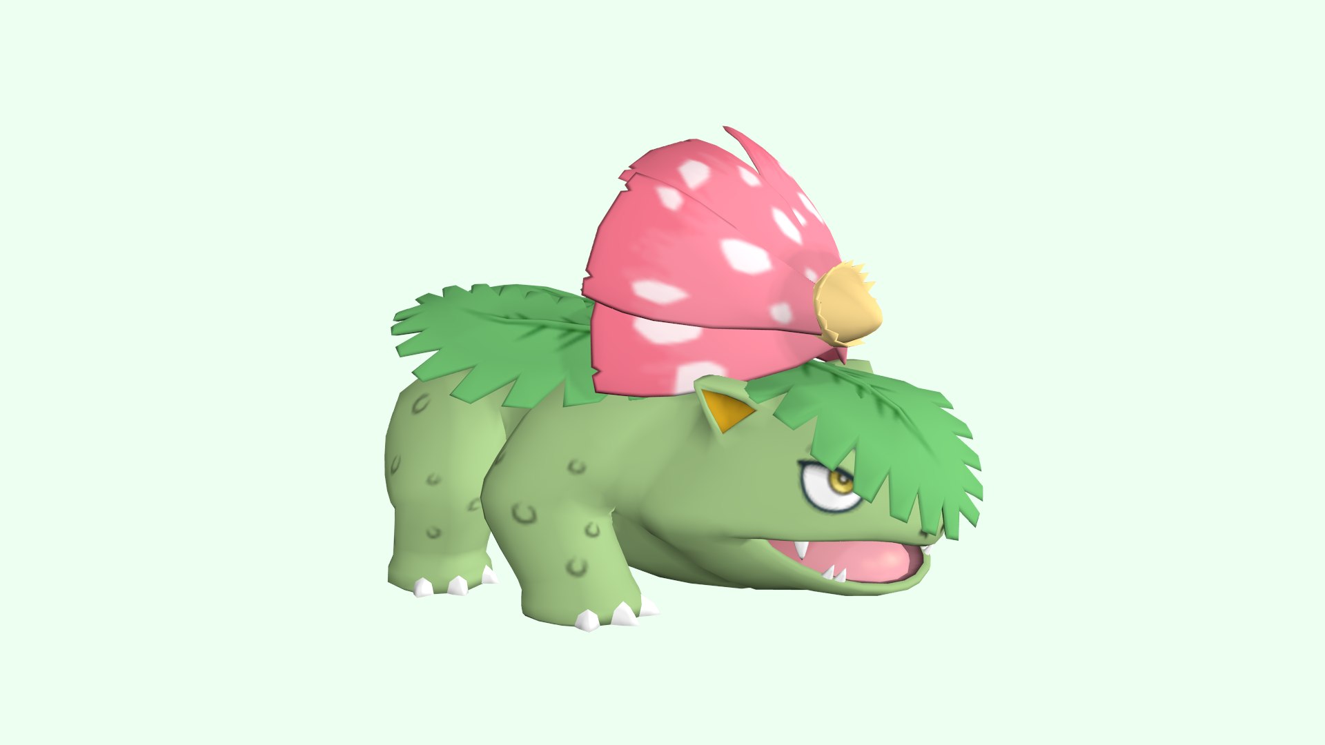 POKEMON VENUSAUR rigged and animated model game already with 14 great ...