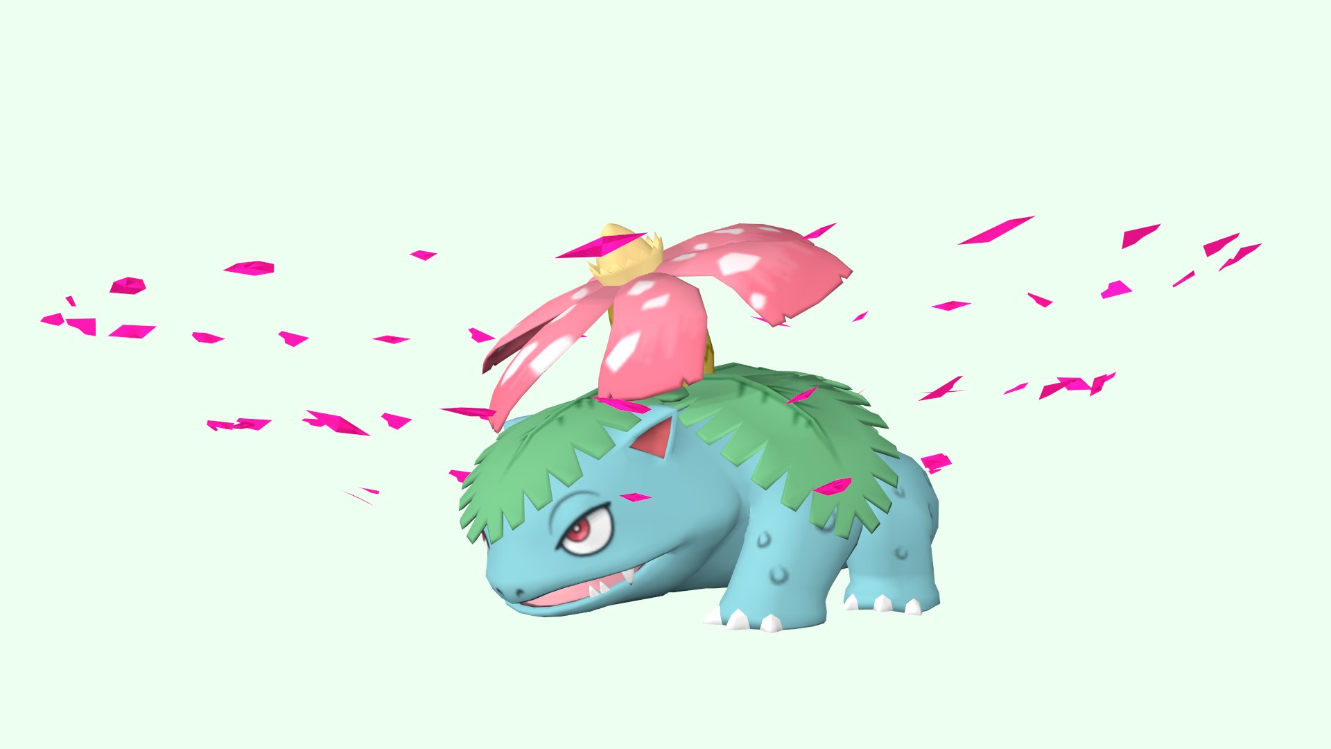 POKEMON VENUSAUR rigged and animated model game already with 14 great ...