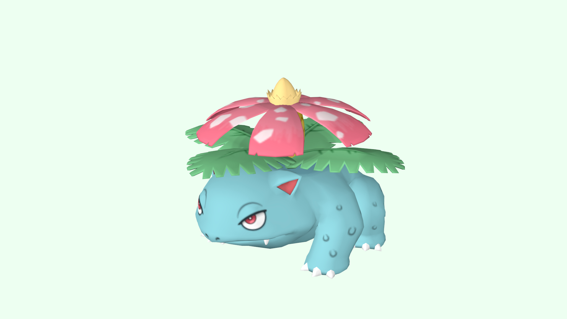 POKEMON VENUSAUR Rigged And Animated Model Game Already With 14 Great ...