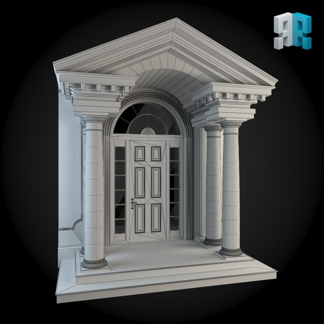 architectural modules 3d max