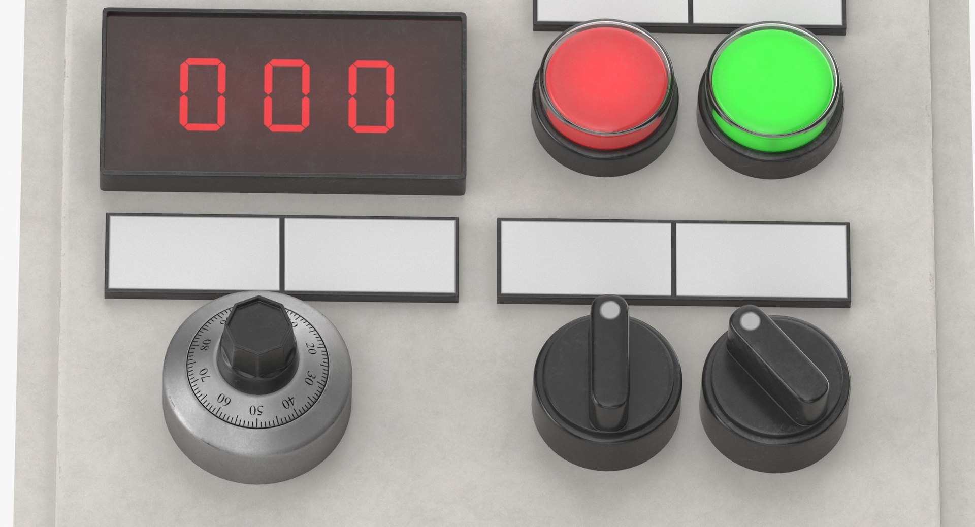 Control Station Buttons 03 Clean 3D Model - TurboSquid 1883266