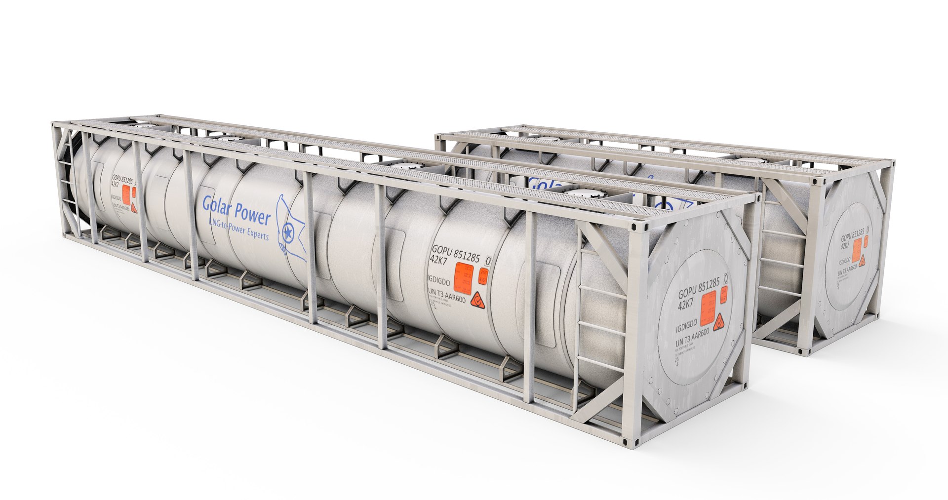 Tank Containers 3D Model - TurboSquid 2188748