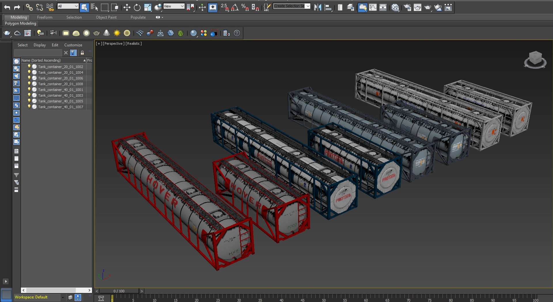 Tank Containers 3D Model - TurboSquid 2188748