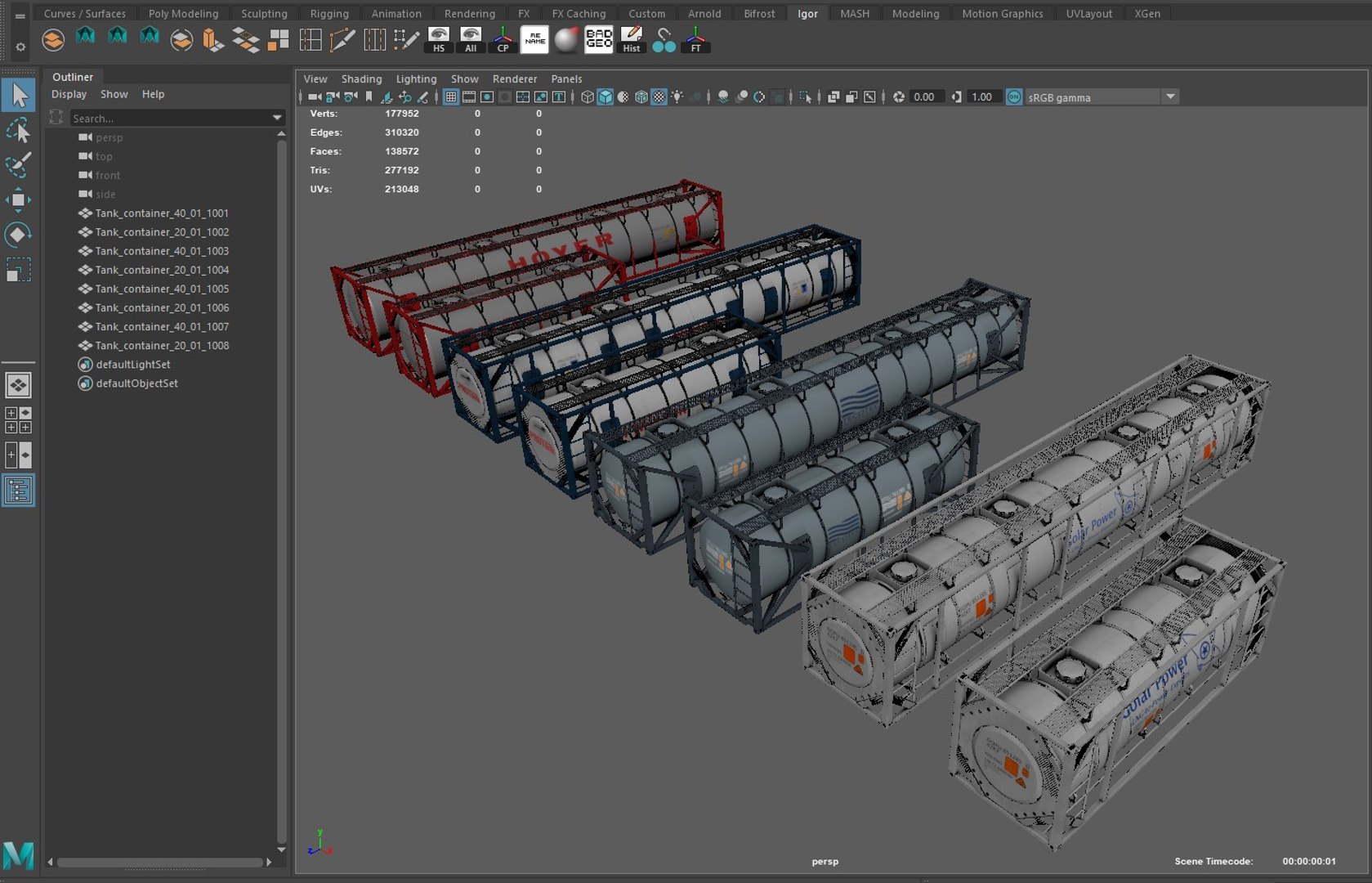 Tank Containers 3D Model - TurboSquid 2188748