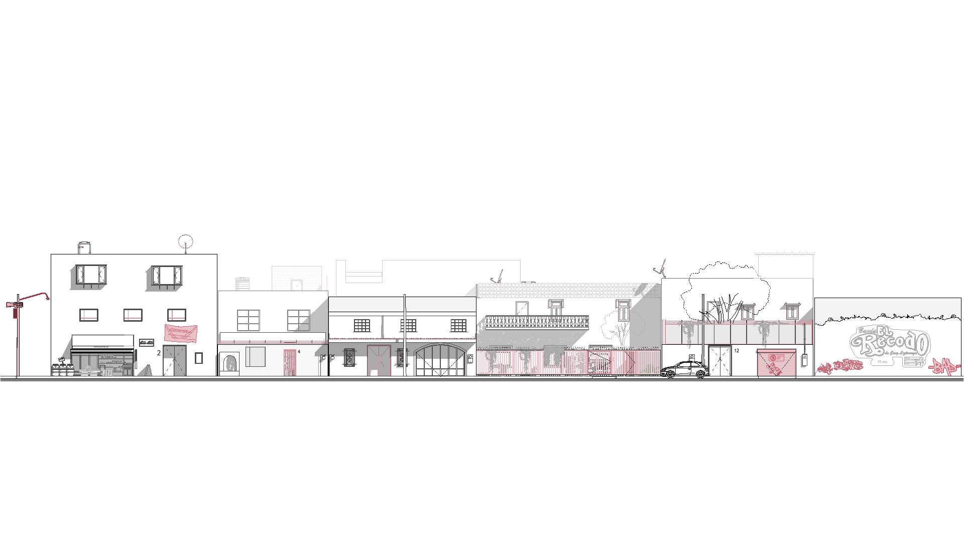 3D REVIT - calle mexicana latin street model - TurboSquid 2002309