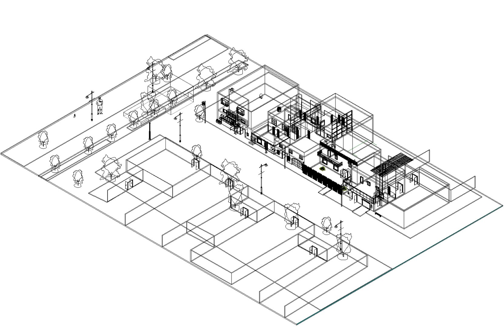 3D REVIT - calle mexicana latin street model - TurboSquid 2002309