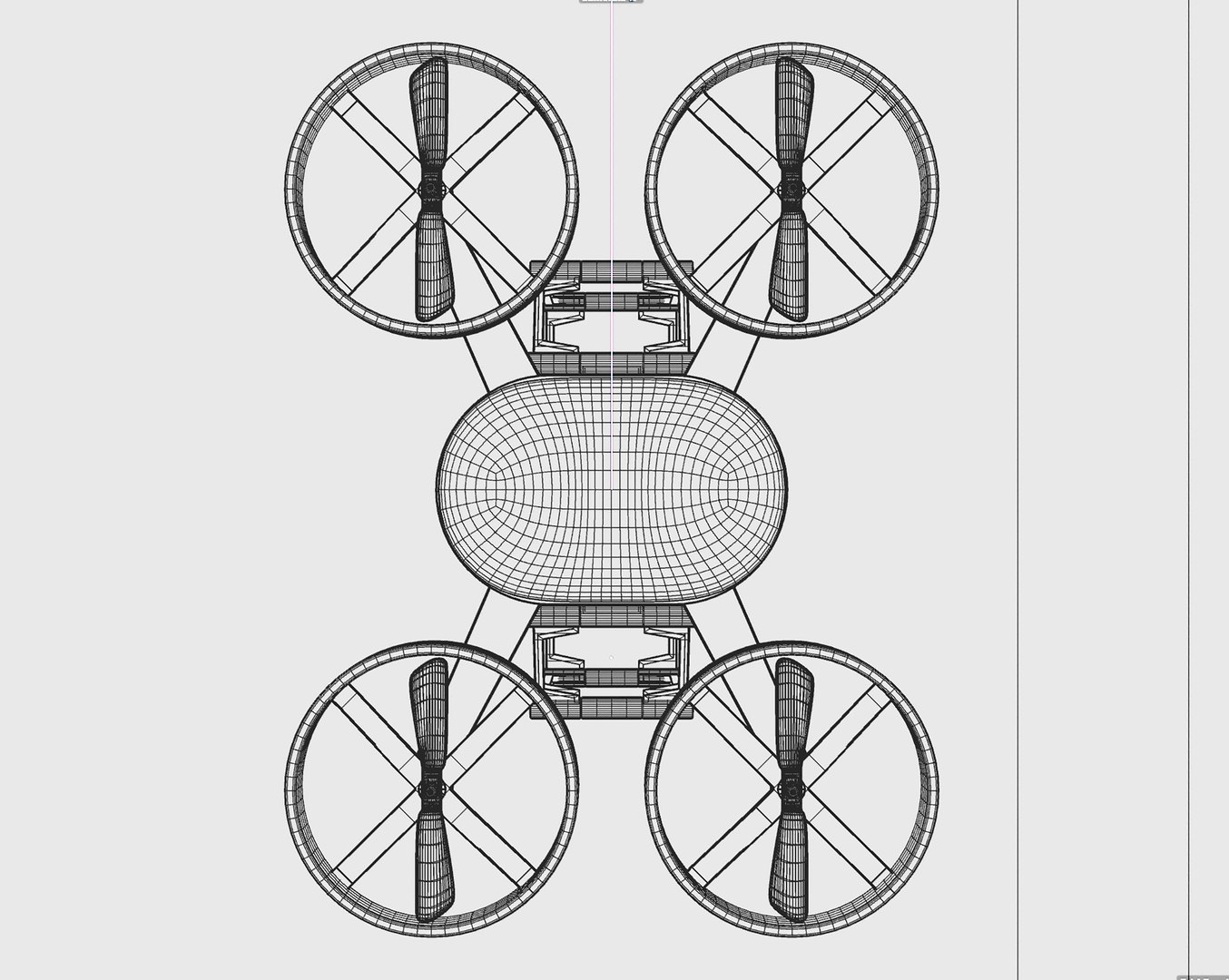 Flying Delivery Drone Model - TurboSquid 2000767