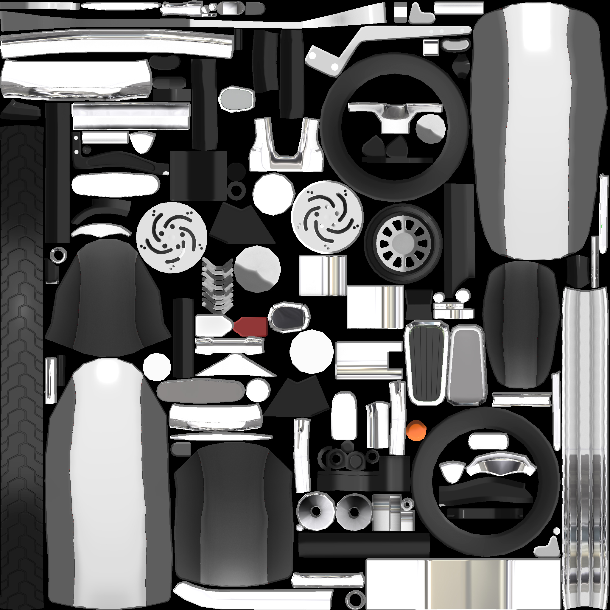 3D motorcycle motorbike vehicle - TurboSquid 1700591