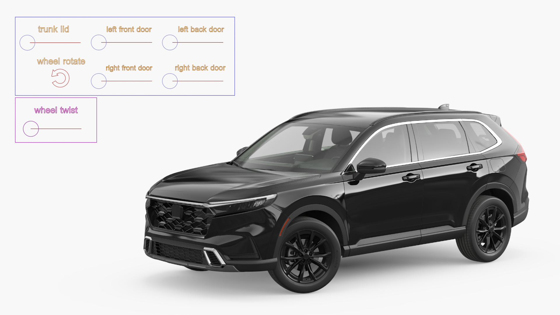3D SUV 2025 Black Rigged - TurboSquid 2289422
