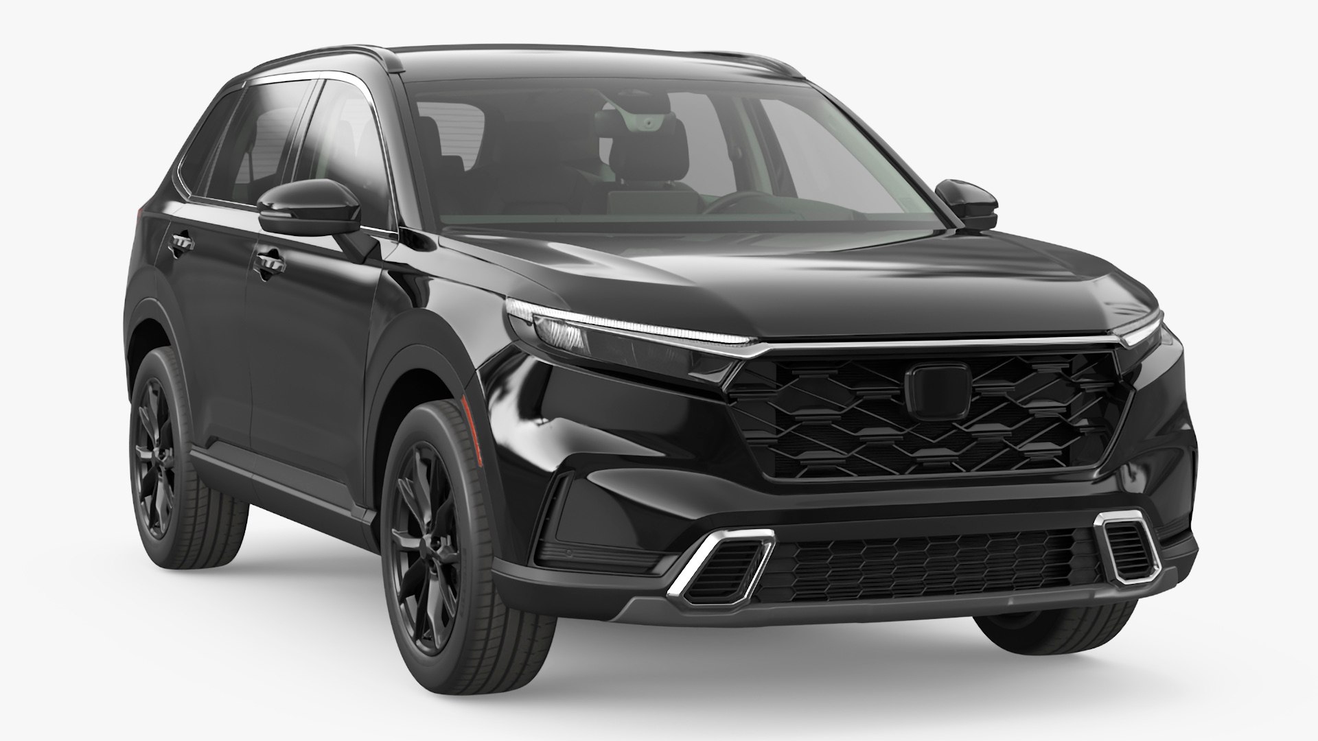 3D SUV 2025 Black Rigged - TurboSquid 2289422