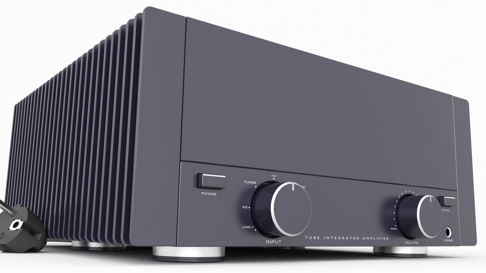 Amplifier radiator 3D model - TurboSquid 1585603