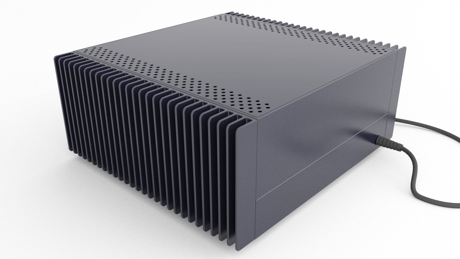 Amplifier radiator 3D model - TurboSquid 1585603