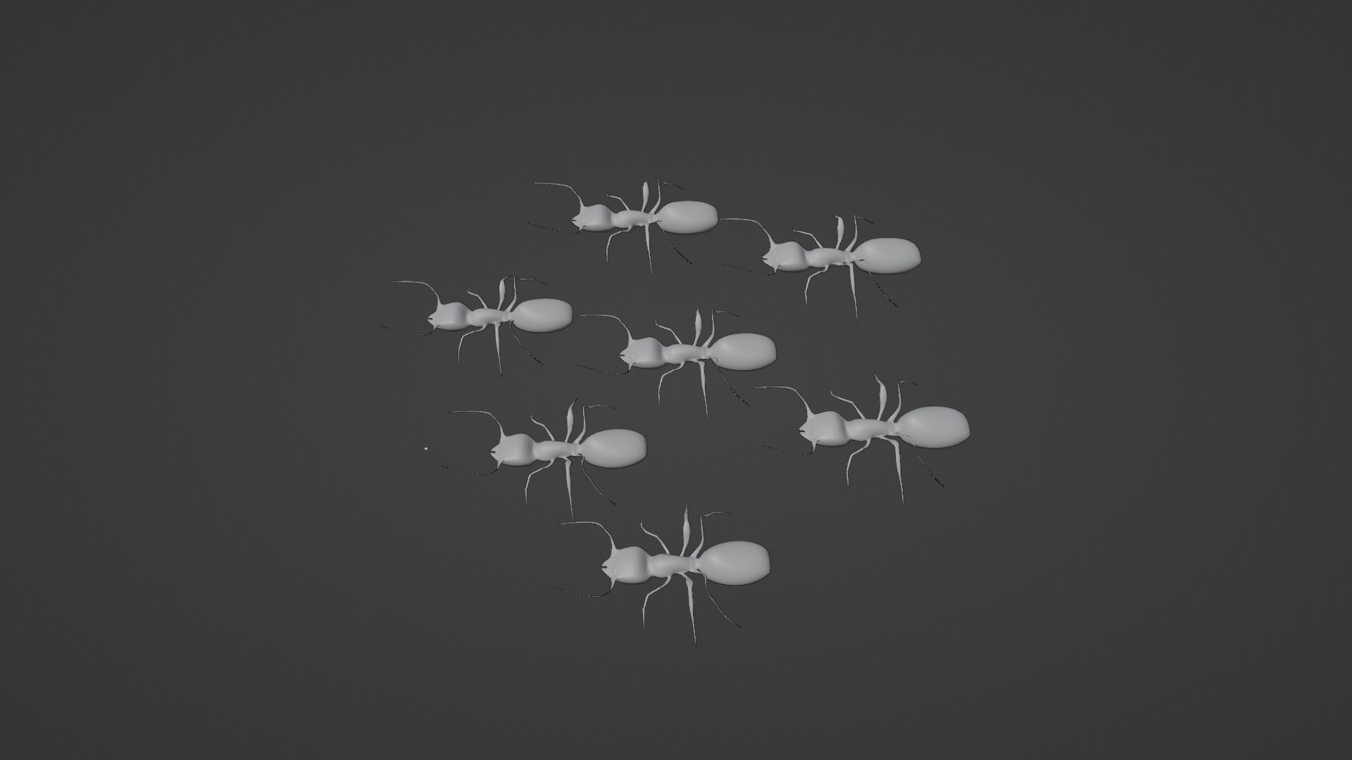 Low Poly Red Ant 3D Model - TurboSquid 2098938