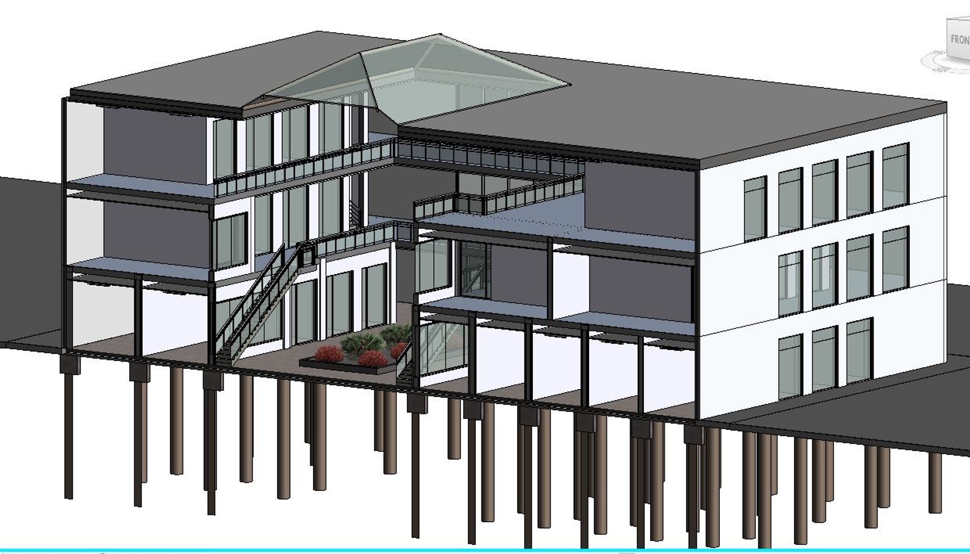 3D Model Revit Shopping Centre - TurboSquid 1422795